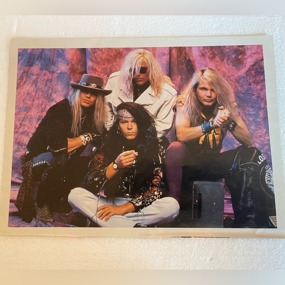 Art | Vintage Rock Band Pinup | Poshmark